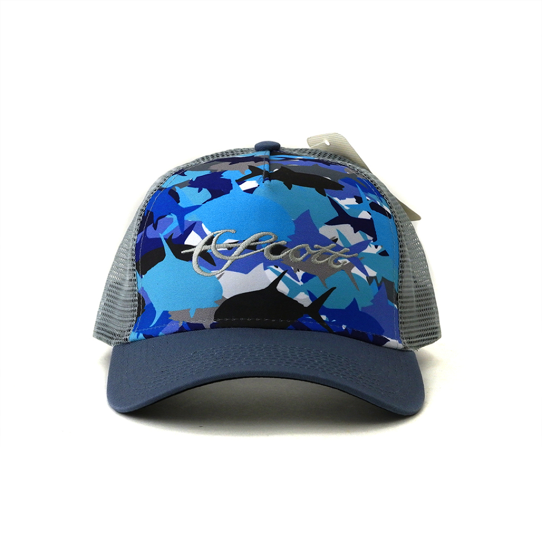 FISH CAMO HAT｜スコット｜Casket カスケット