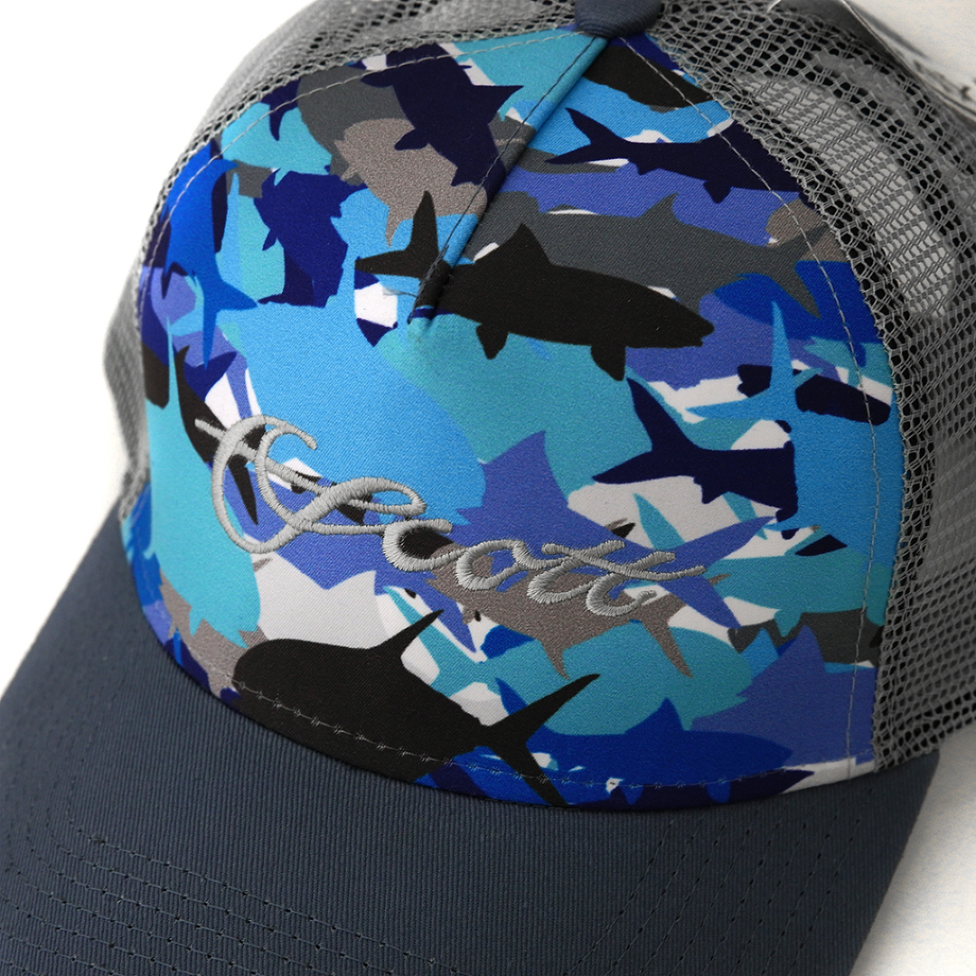 FISH CAMO HAT｜スコット｜Casket カスケット