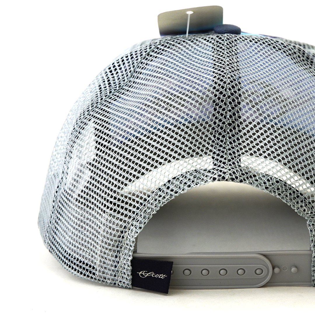 FISH CAMO HAT｜スコット｜Casket カスケット