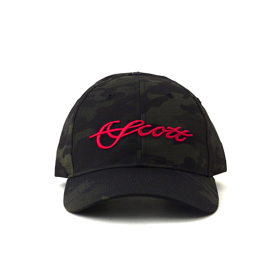 BLACK CAMO HAT｜スコット｜Casket カスケット