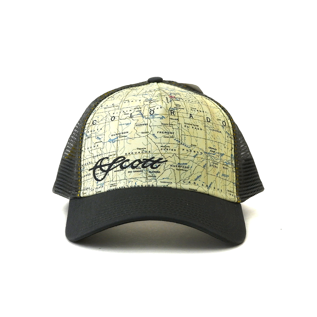 SCOTT COLORADO MAP MESH HAT｜スコット｜Casket カスケット