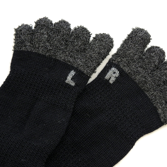 WOOL FIVE FINGER SOX（5本指）｜カスケット｜Casket カスケット