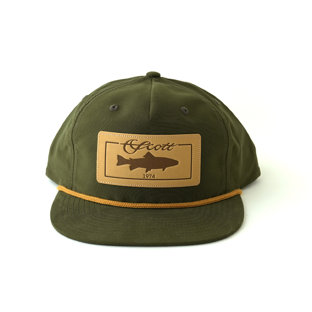 LEATHER PATCH HAT｜スコット｜Casket カスケット